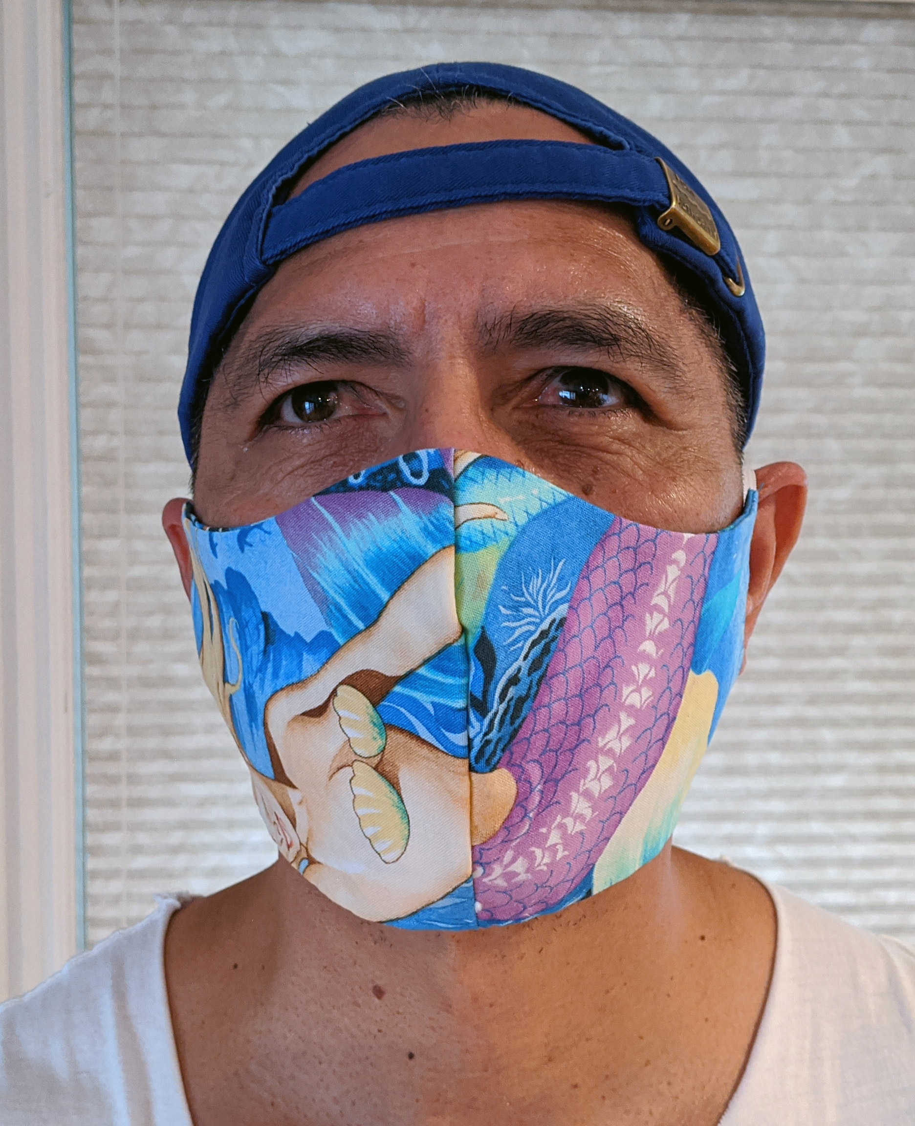 Mermaid mask - Joel Anderson Art