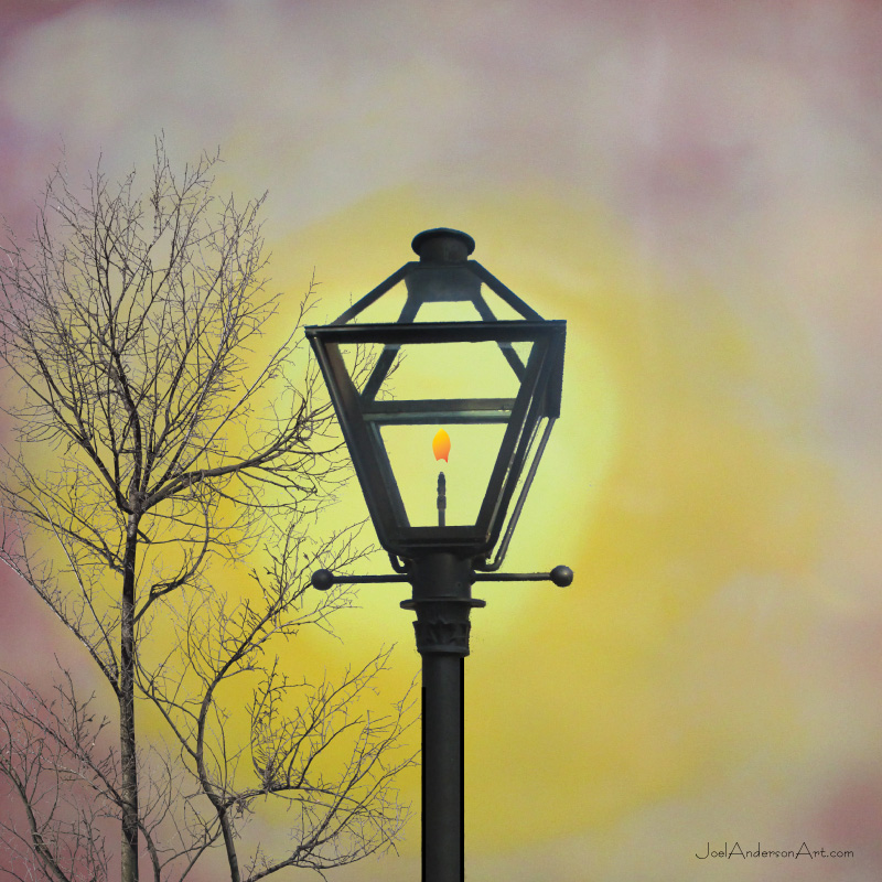 Gaslamp Glow tile - Joel Anderson Art