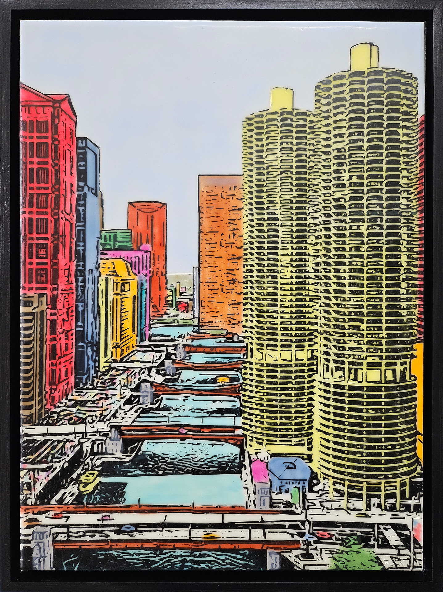 Chicago Skyline 70 - Joel Anderson Art